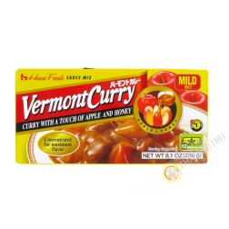 Tablet of mild curry SB 220g Japan